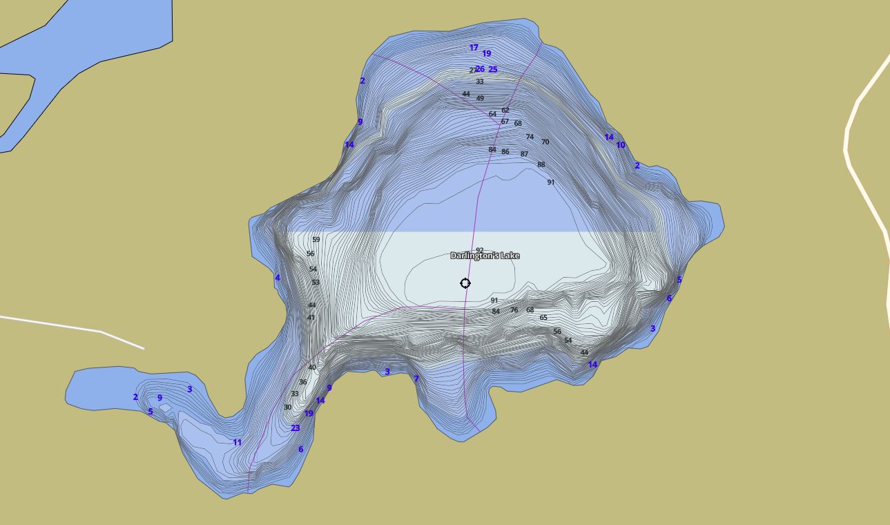 Darlingtons Lake - (Parry Sound)