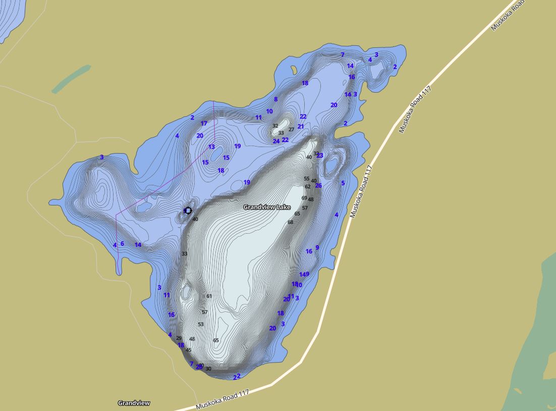 Grandview lake - (Lake of Bays)