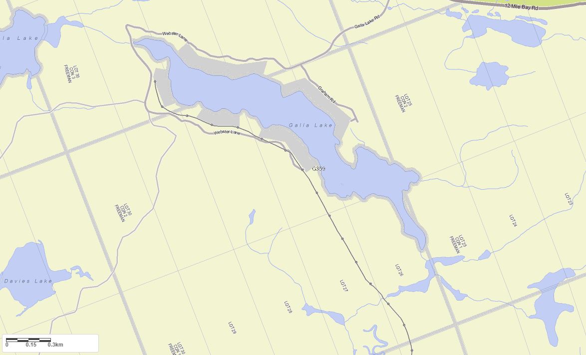 Galla Lake - (Georgian Bay)