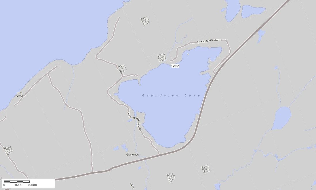 Grandview lake - (Lake of Bays)