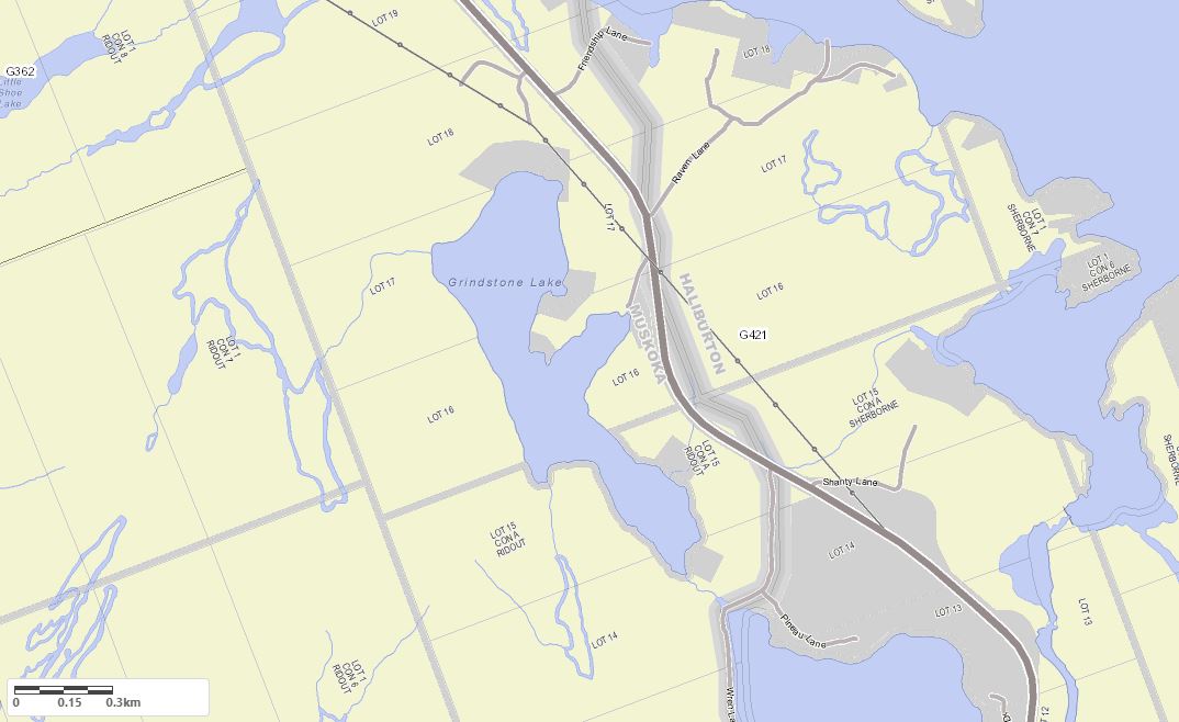 Grindstone Lake - (Lake of Bays)