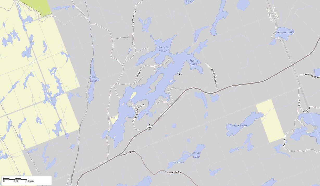 Harris Lake - (McDougall)