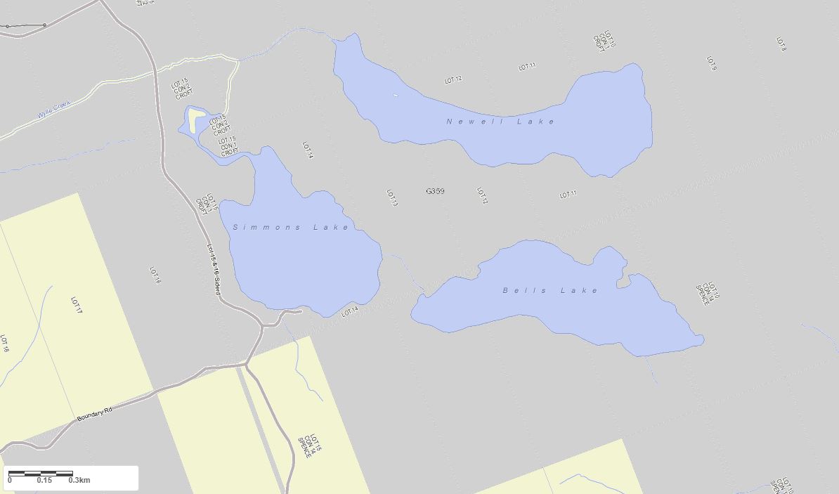 Simmons Lake - (Magnetawan)