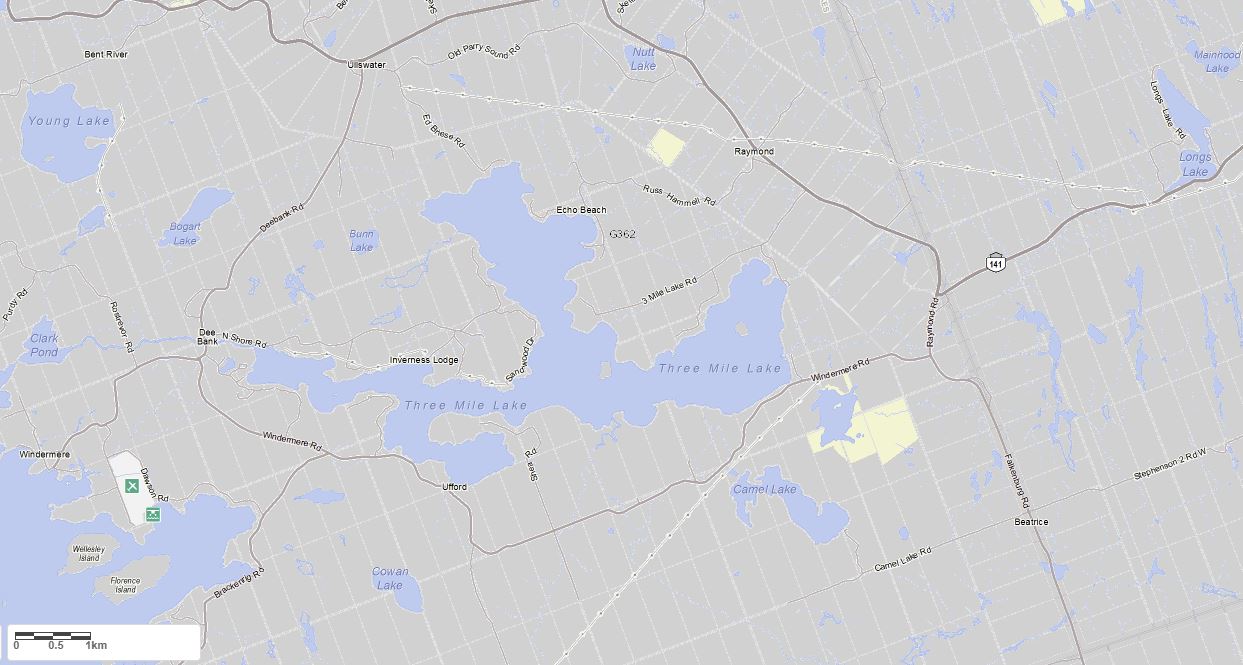 Three Mile Lake - (Muskoka Lakes)