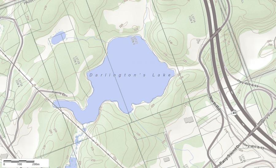 Darlingtons Lake - (Parry Sound)