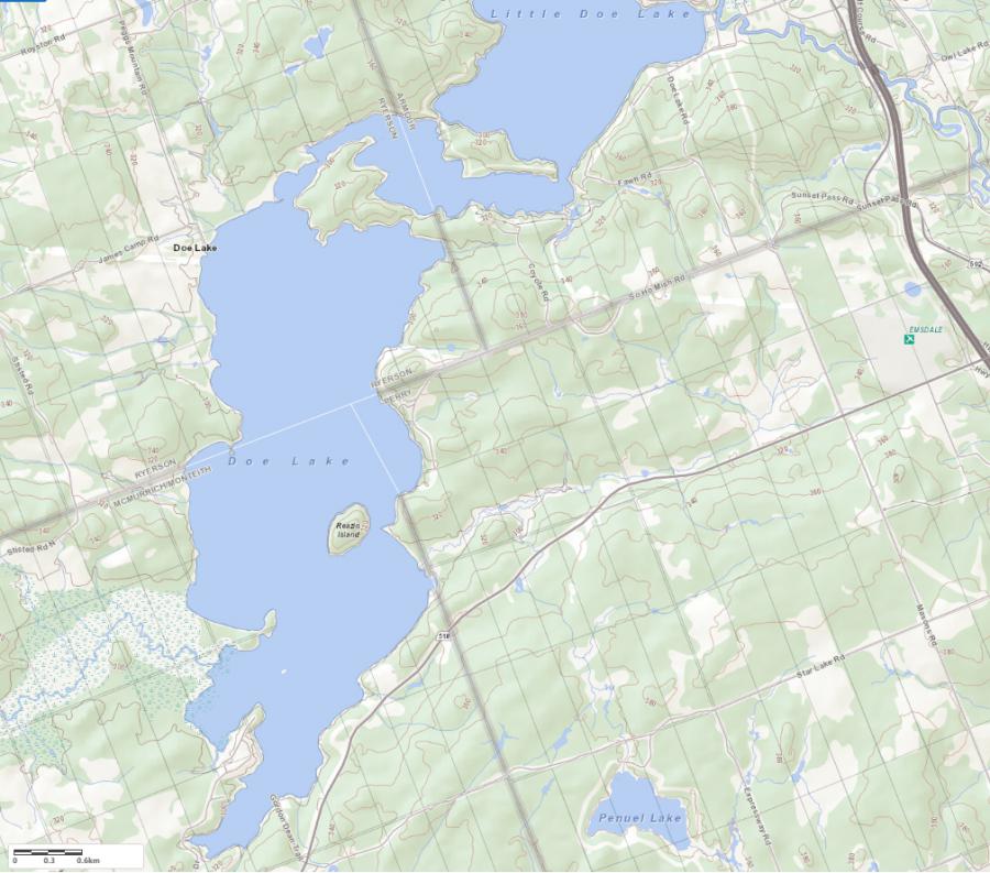 Doe Lake - (Ryerson)